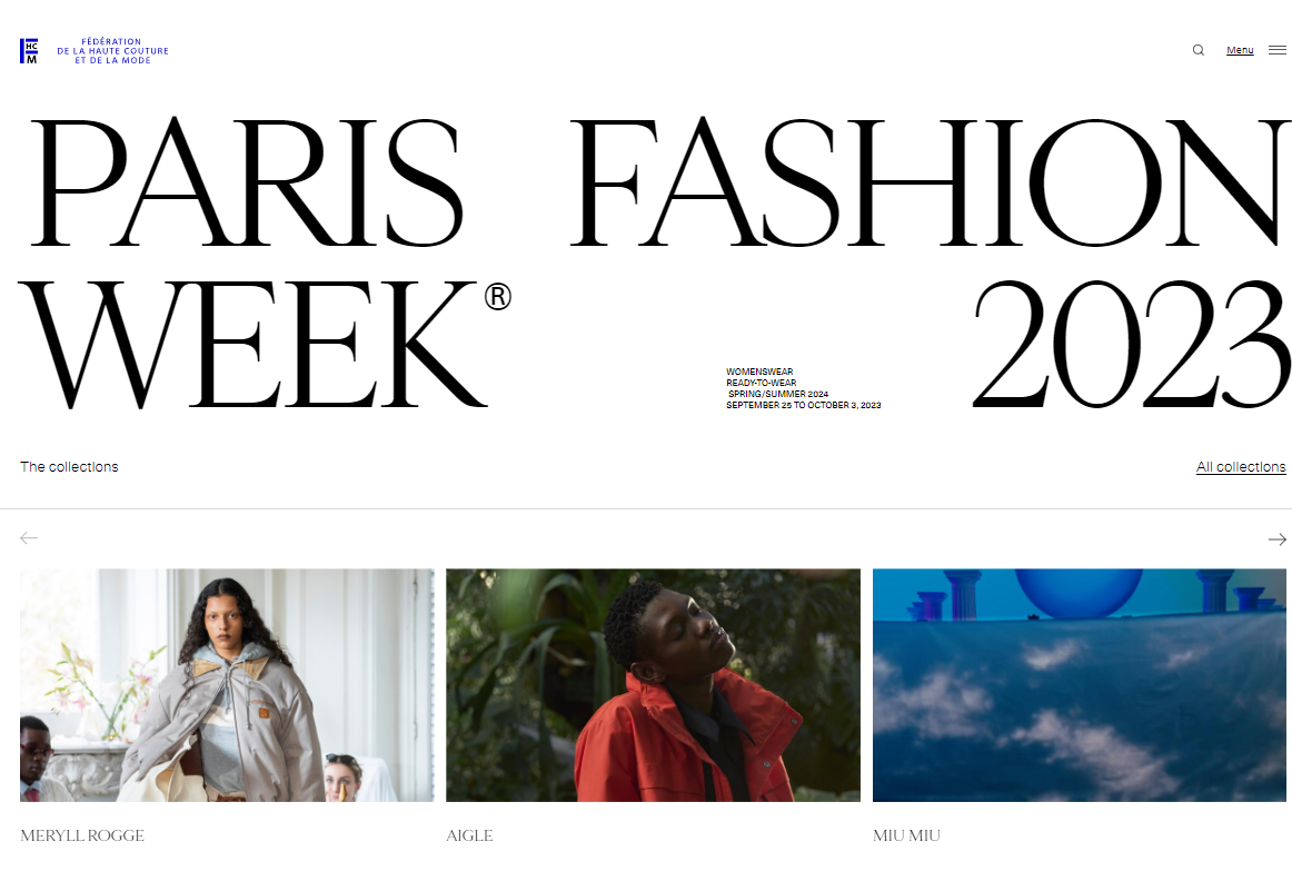 2024 SS 시즌 파리 패션위크 – FWN